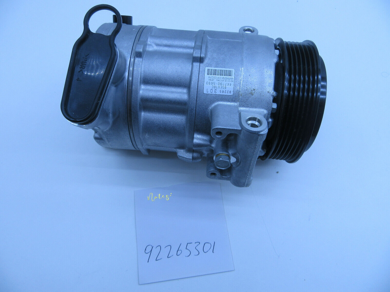 HOLDEN COMMODORE VE WM V6 AIR CONDITIONING COMPRESSOR A/C COMPRESSOR G ...