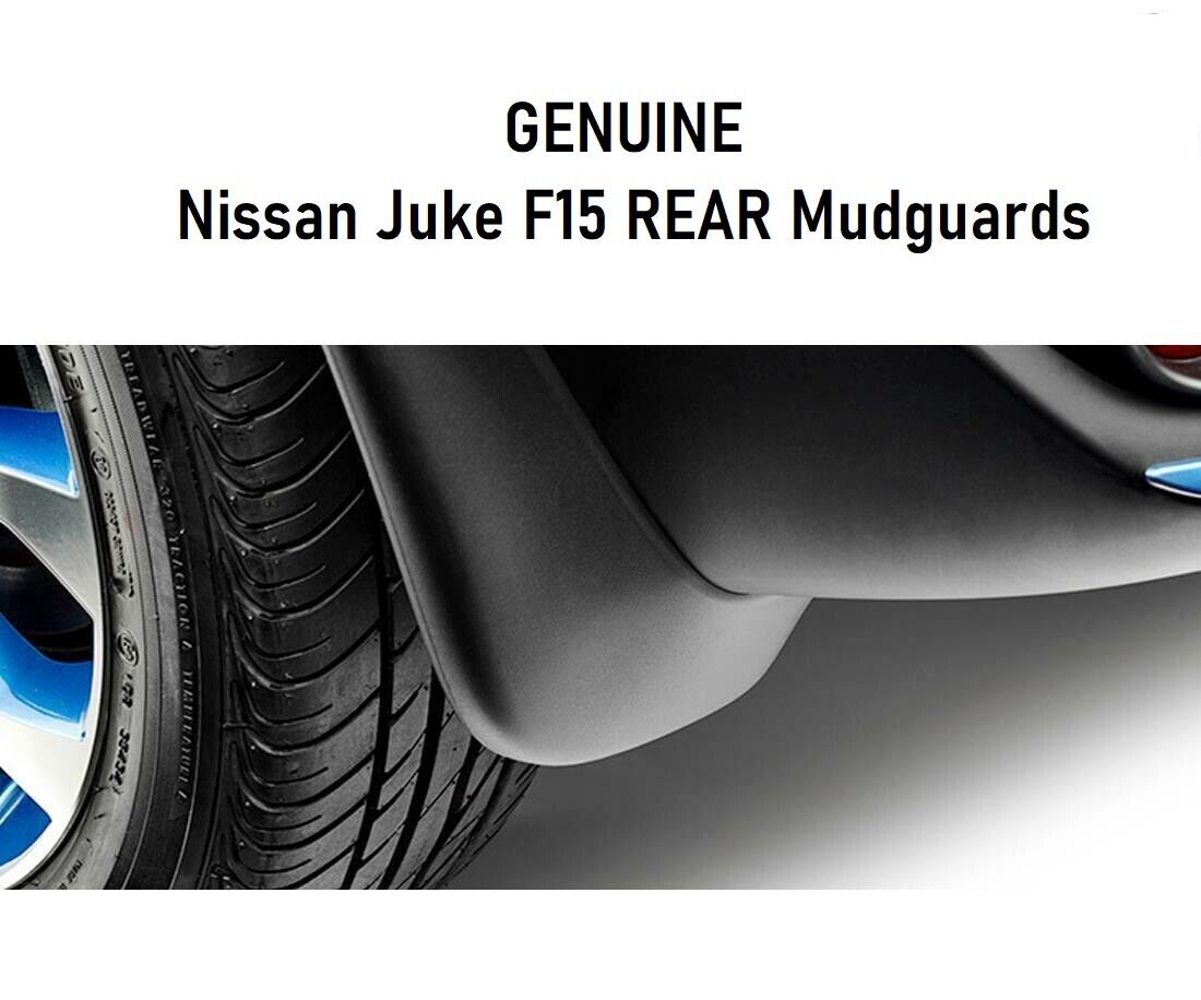 For Nissan Juke F15 REAR Mudguards 2014 ONWARDS--GENUINE MUD FLAPS ...