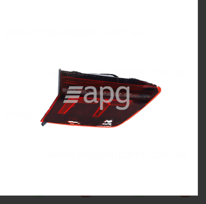 GENUINE LEFT TAIL GATE LIGHT FOR VW VOLKSWAGEN TIGUAN 5N 10/2021-9/202 ...