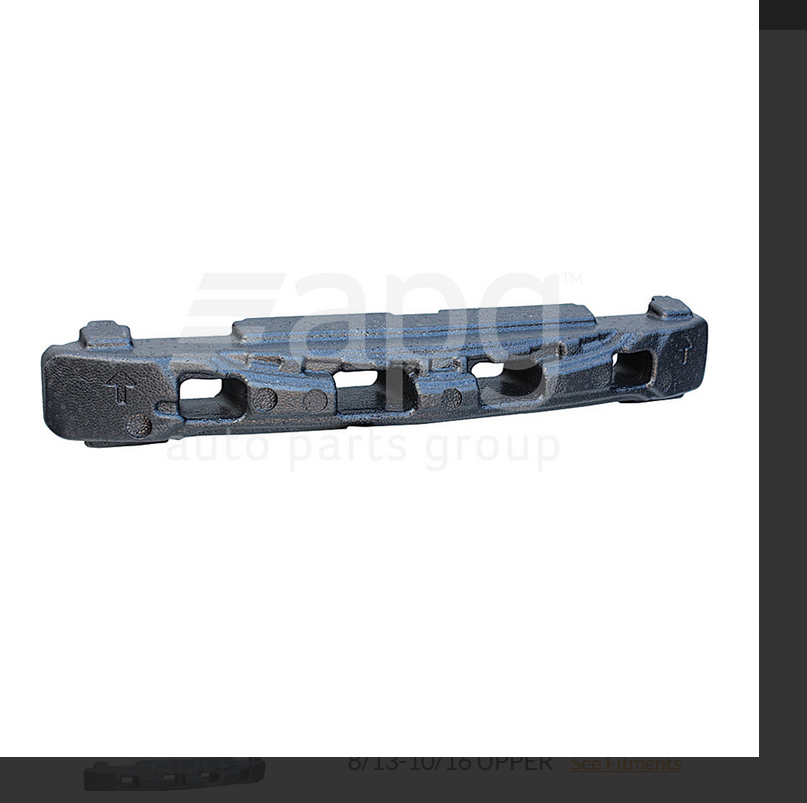 GENUINE Front Bar Absorber FOR HOLDEN TRAX 8/2013-10/2016 UPPER ...