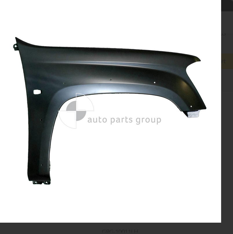 GENUINE RIGHT FRONT GUARD FOR HOLDEN COLORADO 7/2008-6/2012 FLARE AND ...