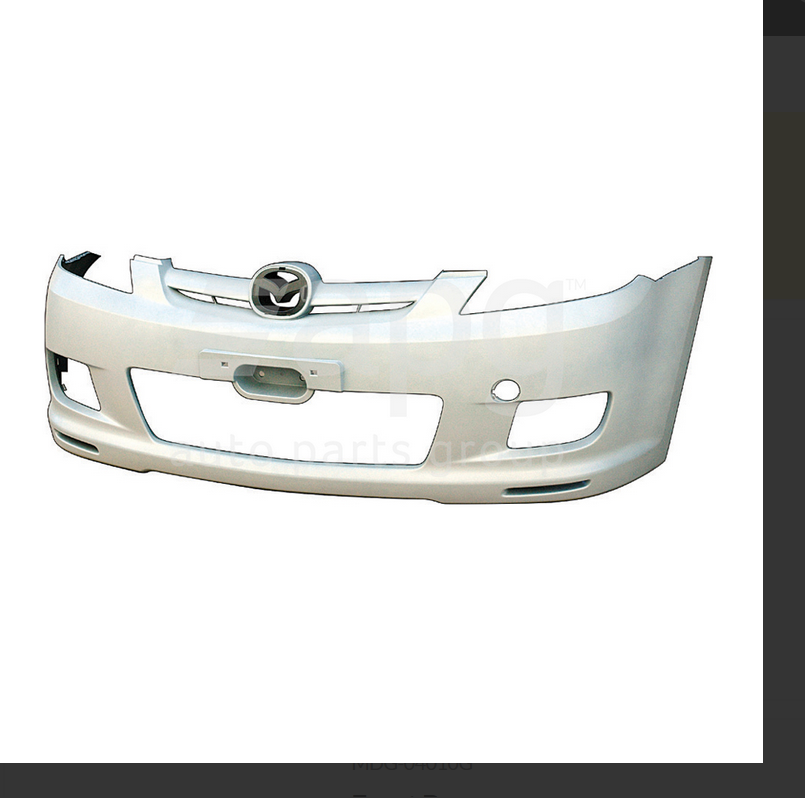 GENUINE FRONT BUMPER BAR FOR MAZDA 2 6/2005-9/2007 Suit Genki Only MAZ ...