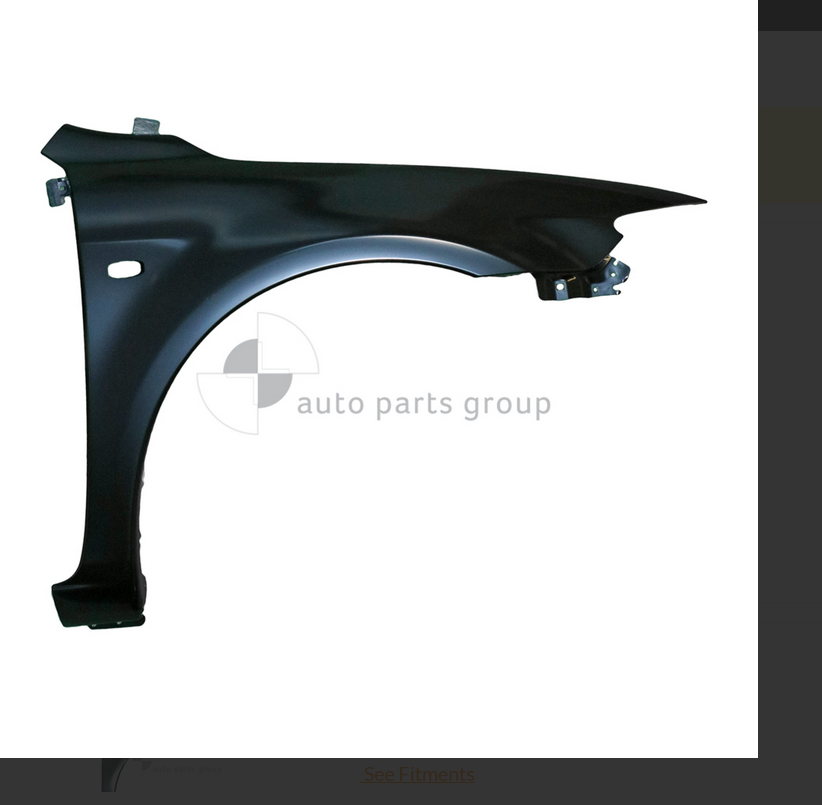 GENUINE RIGHT FRONT GUARD FOR MAZDA-6 7/2002-2/2008 SEDAN HATCH WAGON ...
