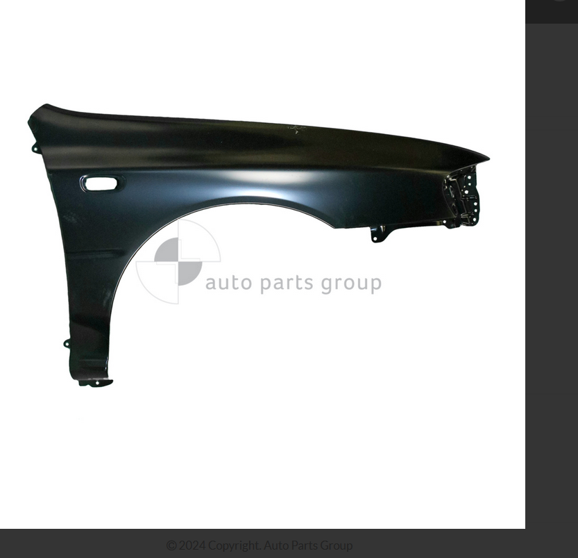 GENUINE RIGHT FRONT GUARD FOR SUBARU IMPREZA RX/WRX 4/1993 - 9/2000 ...