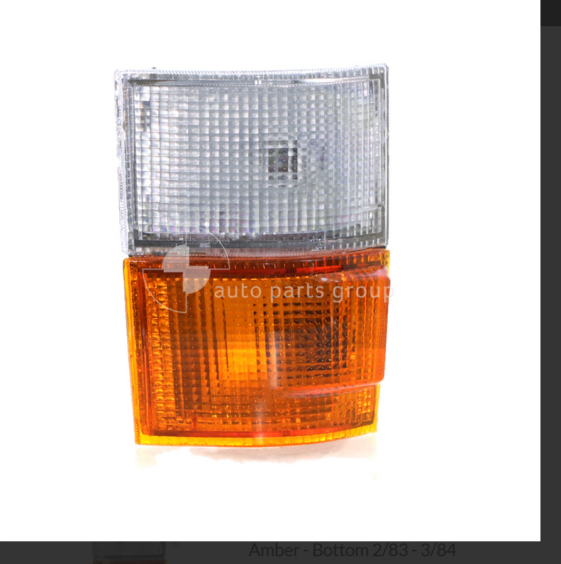 NEW LEFT FRONT PARK BLINKER LIGHT FOR TOYOTA HIACE 2/1983-3/1984 AMBER ...