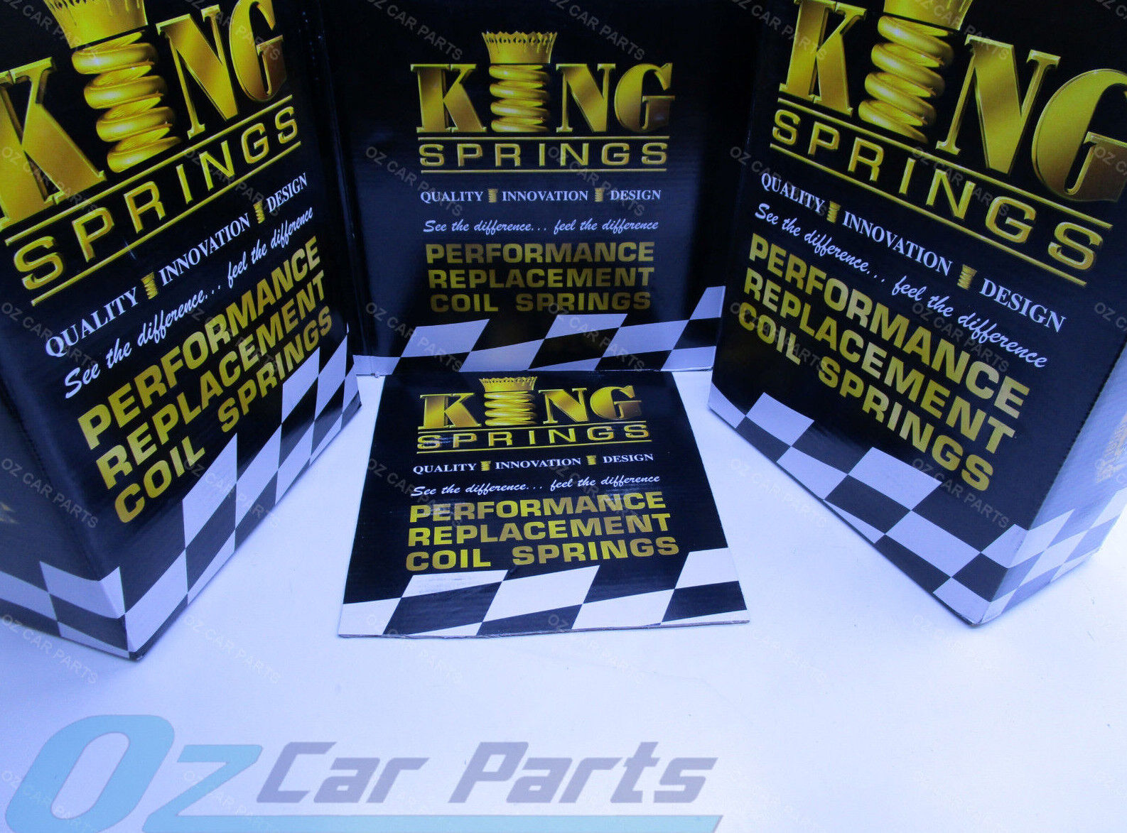 FRONT ULTRA SSSL LOWERED COIL SPRINGS VF SS SSV SV8 V8 HOLDEN COMMODOR ...