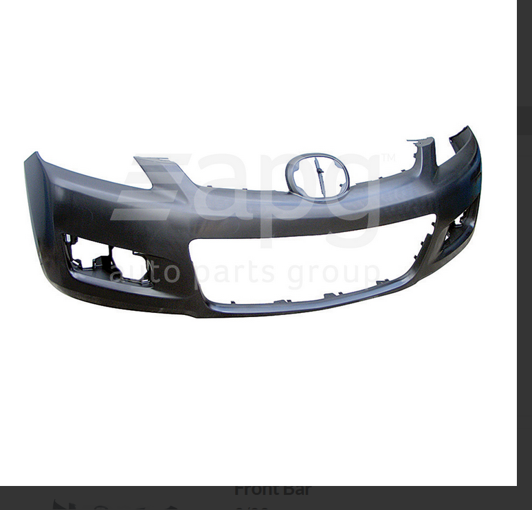 GENUINE FRONT BAR COVER FOR MAZDA CX7 ER 11/2006-10/2009 CX-7 ...