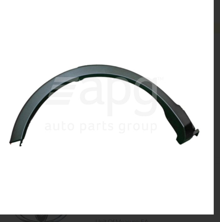 GENUINE RIGHT REAR GUARD FLARE MOULD FOR TOYOTA RAV4 12/2012-12/2015 R ...