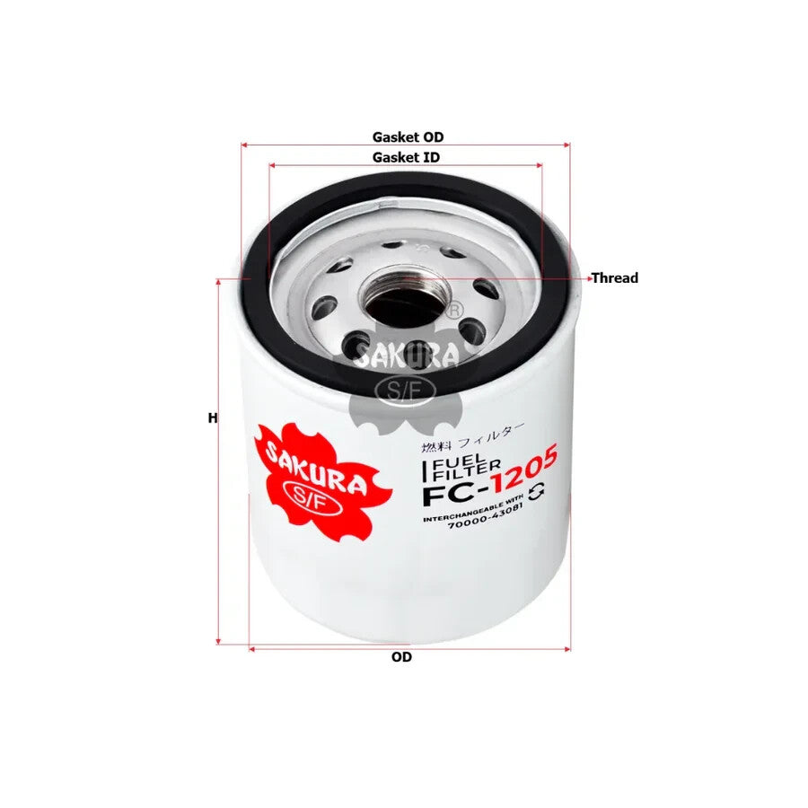 FUEL FILTER FOR FITS P550127 7000043081 – ozcarparts-au
