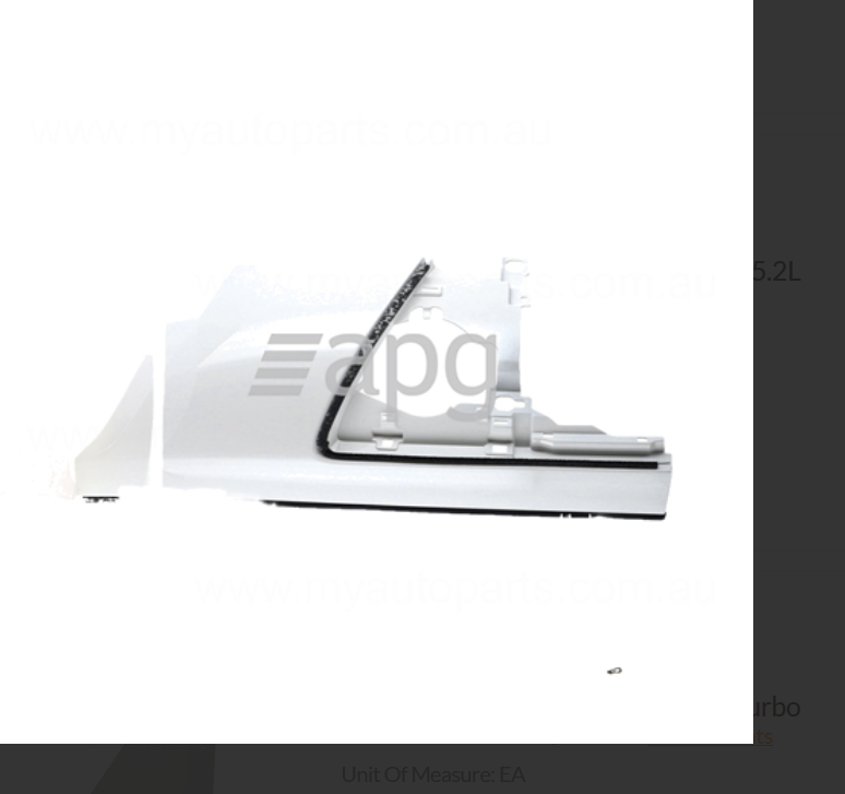 GENUINE DRIVER FRONT CORNER PANEL FOR ISUZU TRUCK 11/2007-9/2010 NH ...