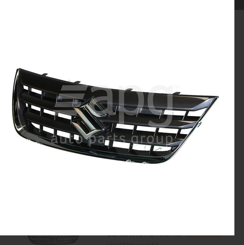 GENUINE FRONT GRILLE FOR SUZUKI SX-4 9/2012-12/2014 BLACK SX4 ...