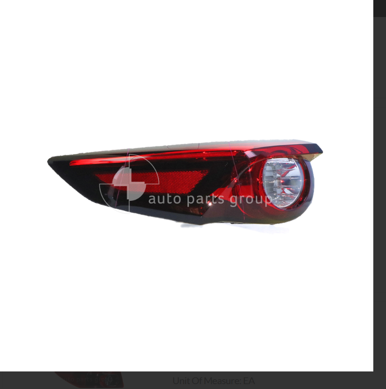 GENUINE LEFT TAIL LIGHT FOR MAZDA CX8 KG 07/2018-01/2020 CX-8 LED TYPE ...
