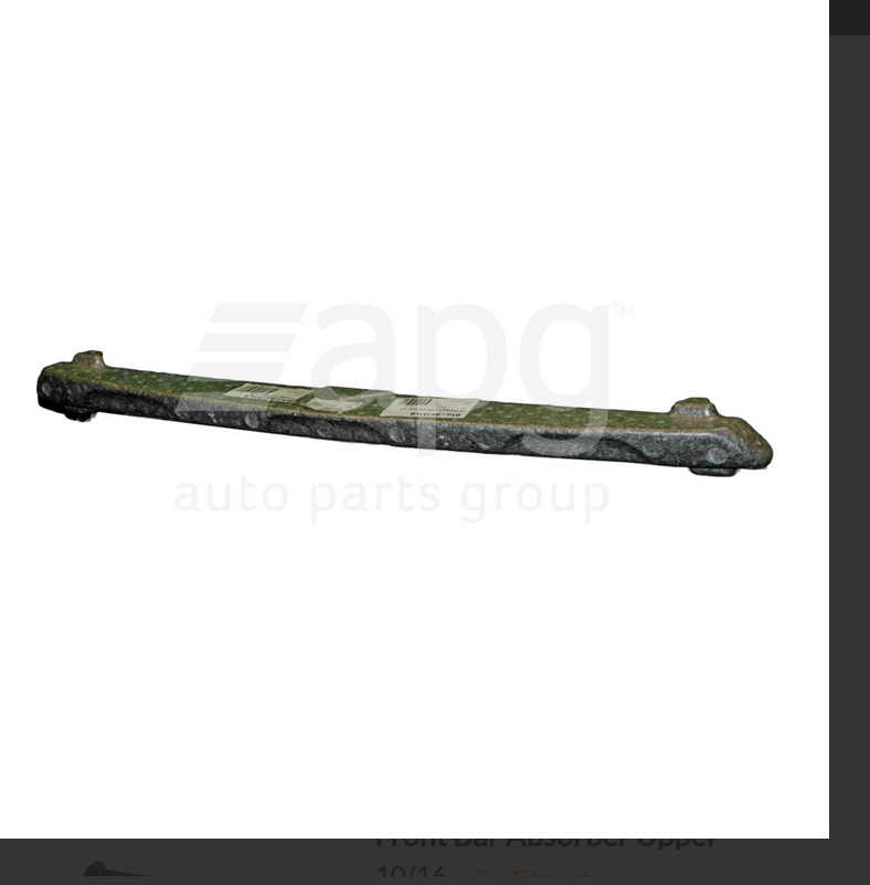 GENUINE Front Bar Absorber FOR HOLDEN TRAX 10/2016-2020 LOWER ...