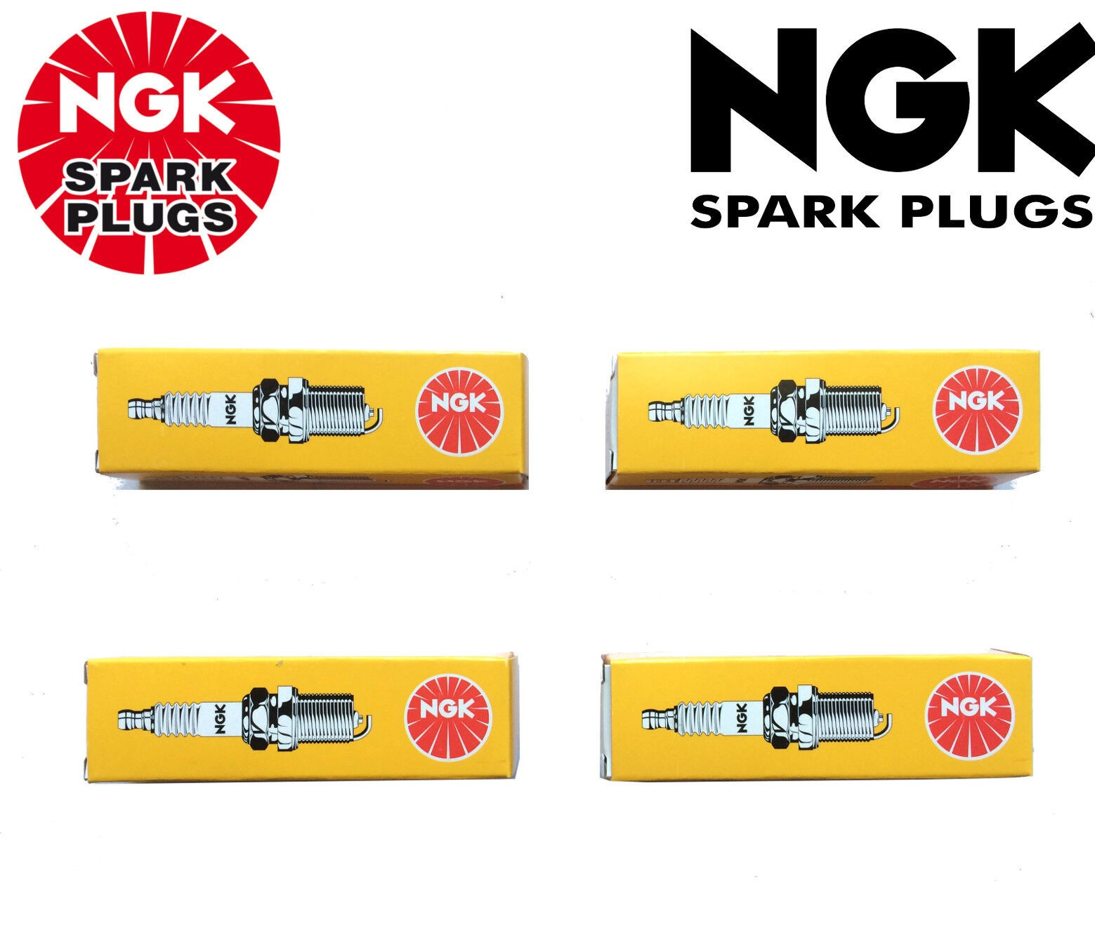 4 x GENUINE ORIGINAL NGK SPARK PLUG SET FOR BP5ES – ozcarparts-au