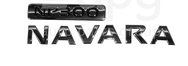 GENUINE TAILGATE EMBLEM BADGE FOR NISSAN NAVARA NP300 9/2016-ON ...