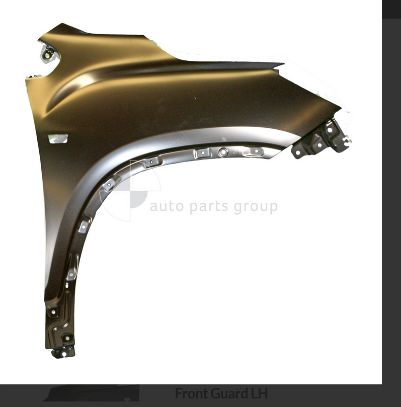 GENUINE RIGHT FRONT GUARD FOR HOLDEN TRAX 10/2016-8/2019 BLINKER HOLE ...