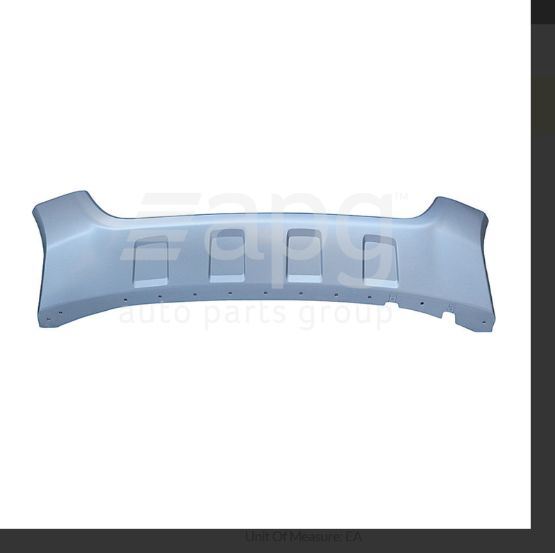 GENUINE FRONT BUMPER MOULD APRON FOR Holden Captiva 7 CG II 1/11-12/13 ...