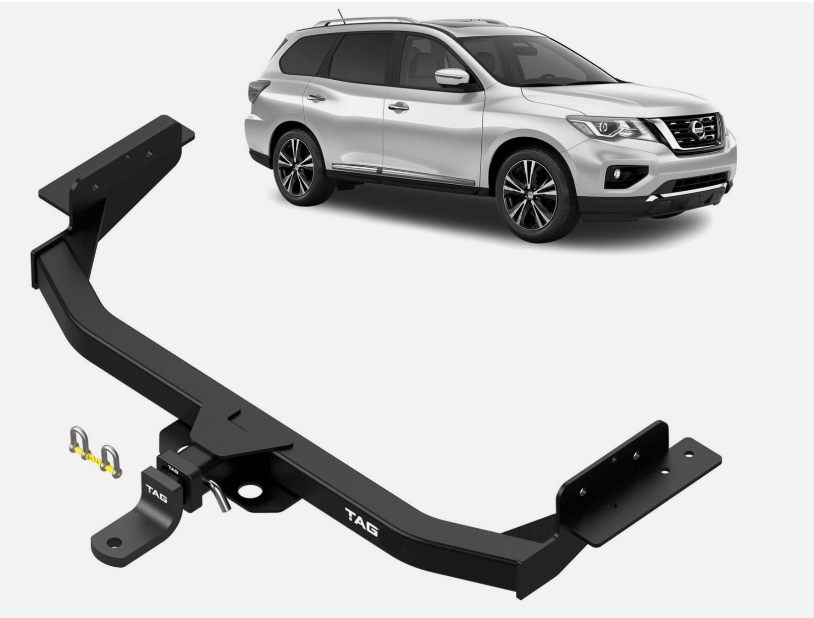 TAG Heavy Duty Towbar for Nissan Pathfinder (10/2013 - 12/2020 ...