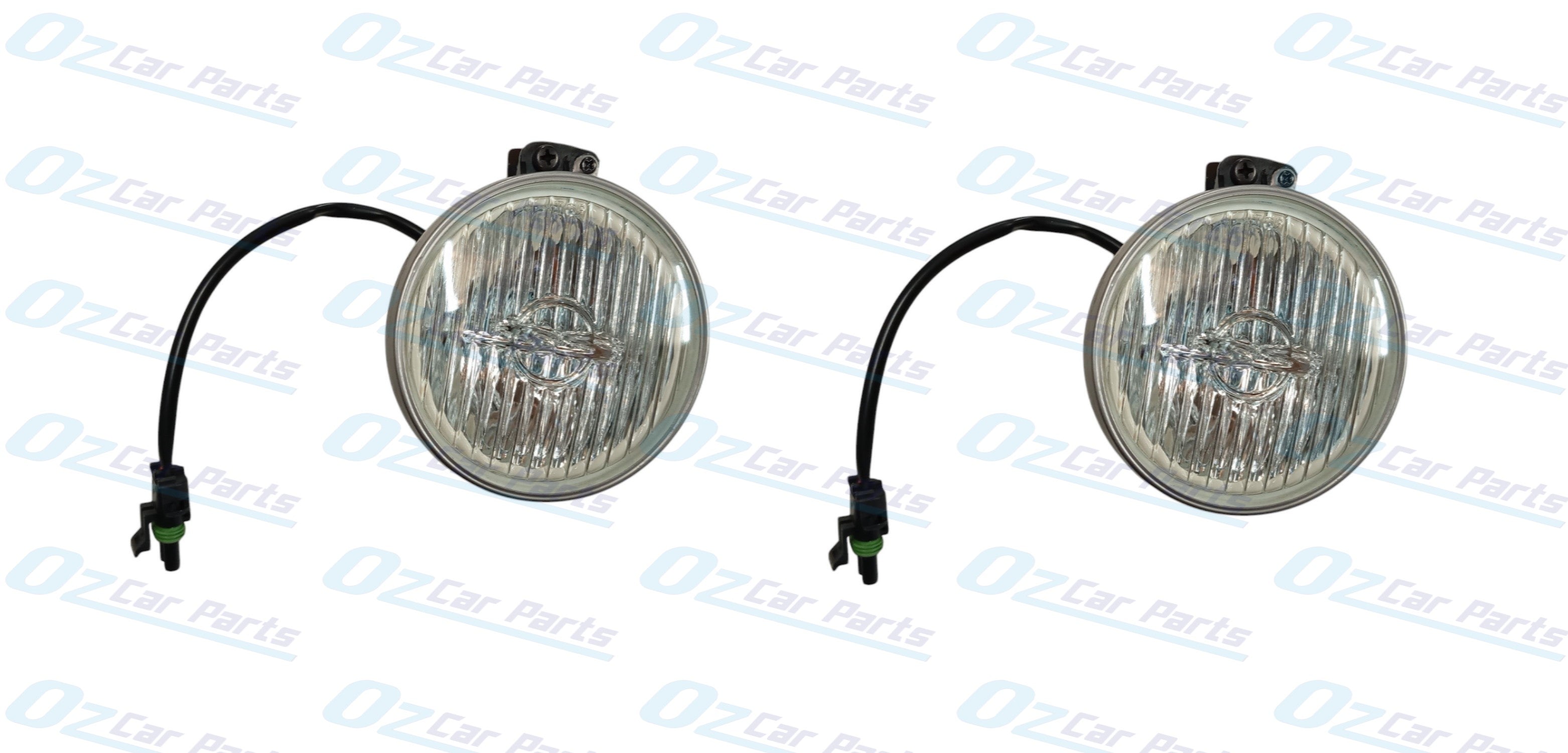 Fog Light Lamp Pair Genuine for Holden Commodore VU VX VY SS Sedan Wag ...