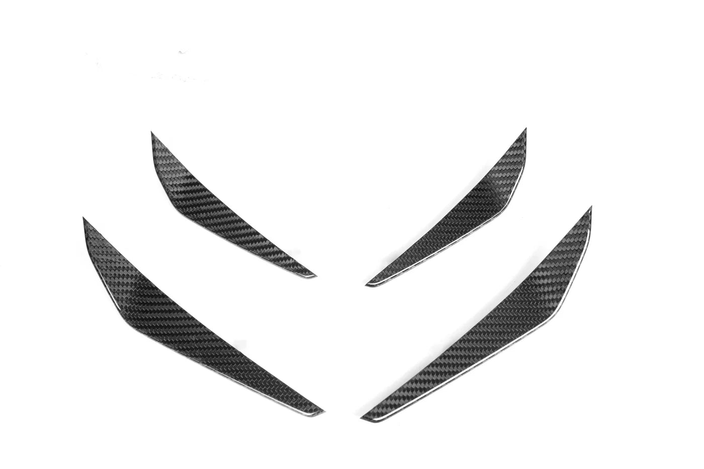 M Performance Style Pre Pregged Dry Carbon Canards for BMW M3 G80 G81 ...