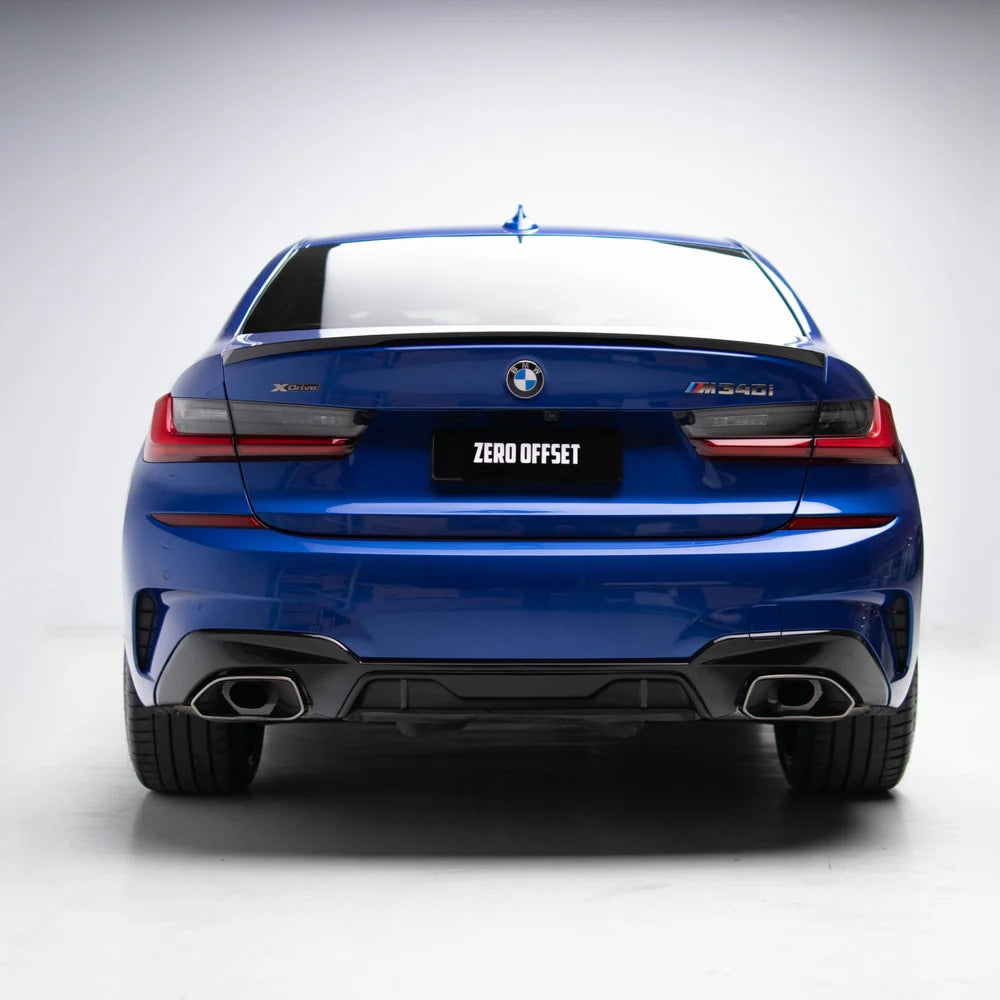 M Performance Style Rear Diffuser for BMW 3 Series G20 M340i 2019-2021 ...