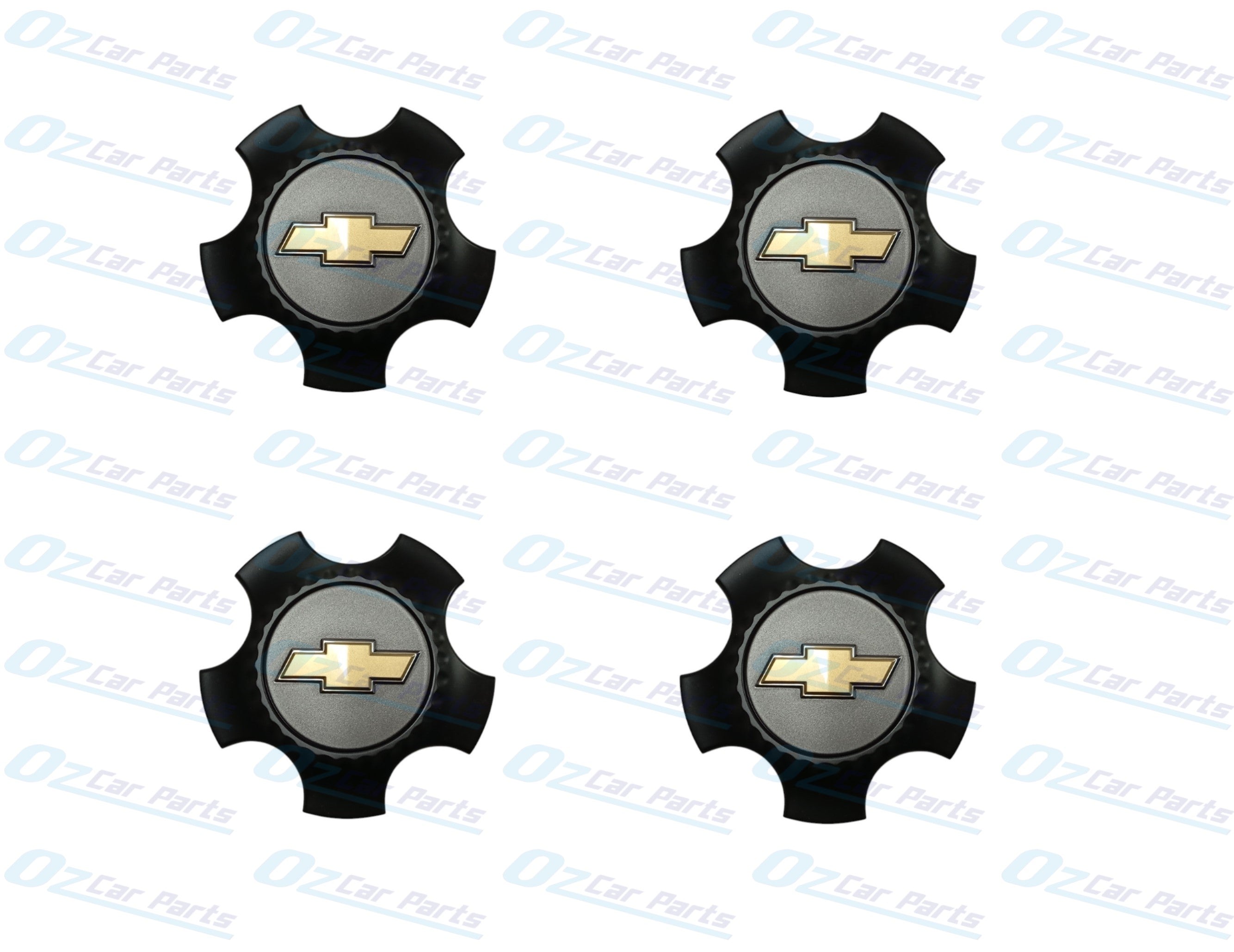 Chevy Mag Wheel Centre Caps Set of 4 for Holden Commodore VE SS SV6 SS ...